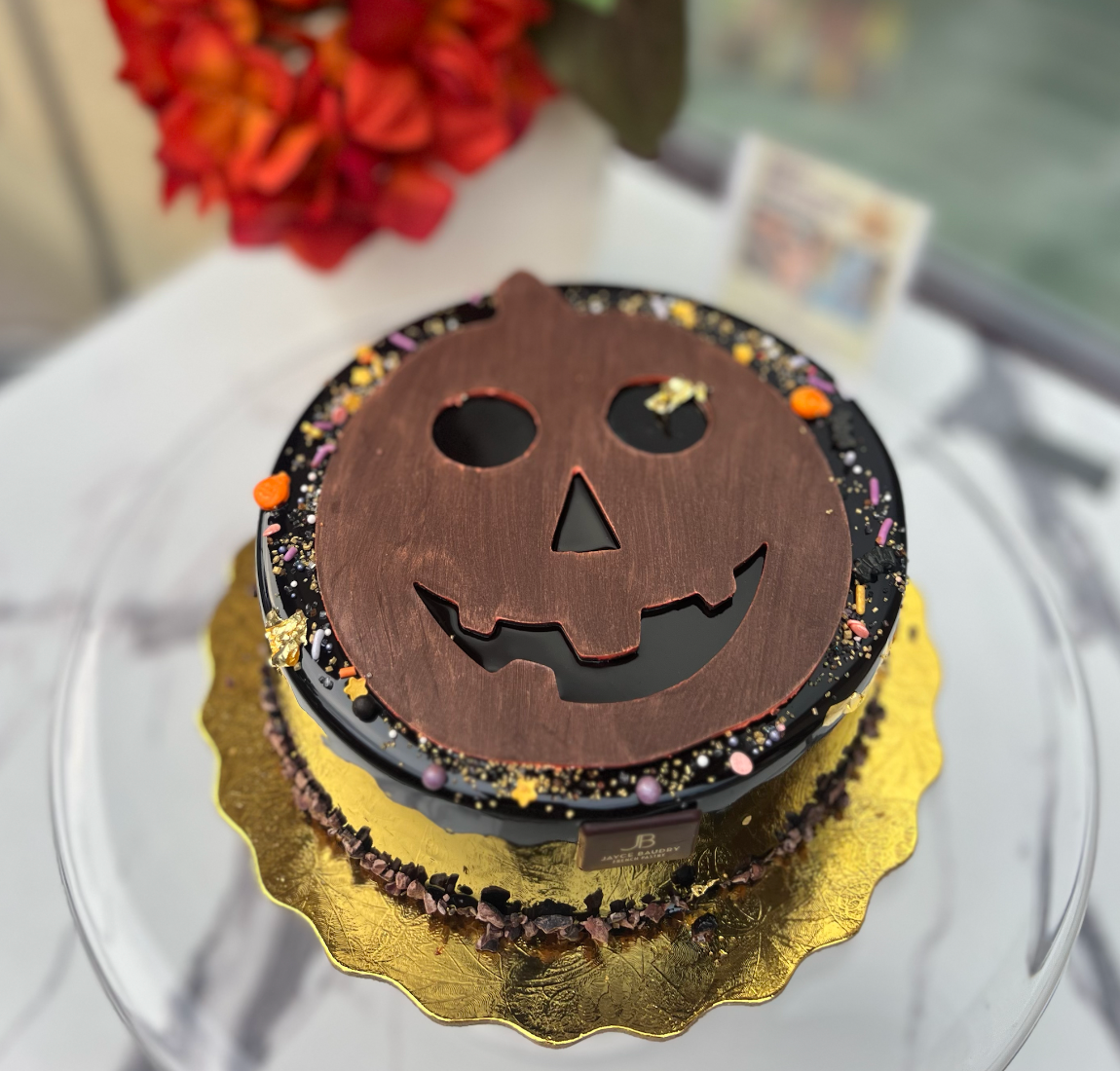 Halloween Flourless Chocolate Cake | Jayce Baudry French Pastry